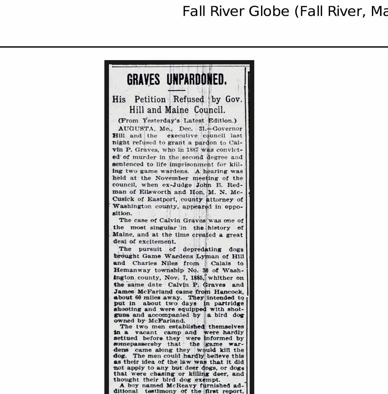 The Warden Murders (part 2) | St. Croix Historical Society